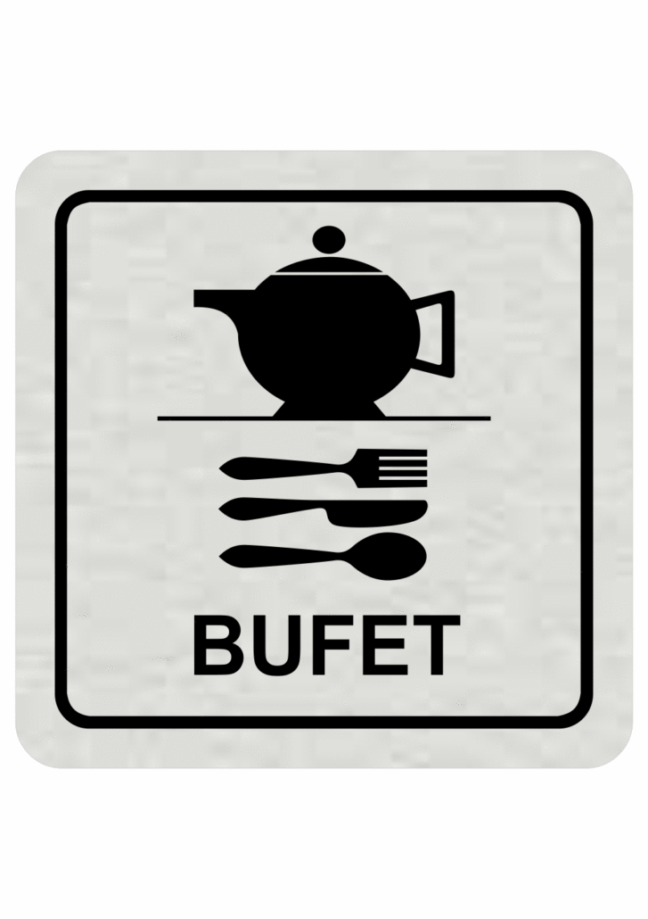 Piktogram – bufet | TEST - safetyshop